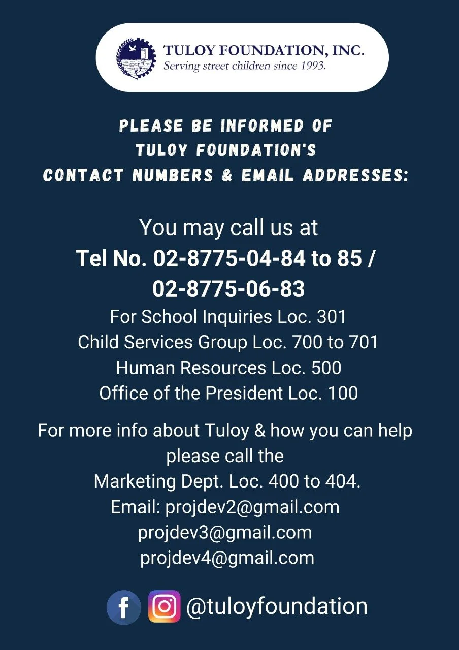 News — Tuloy Foundation