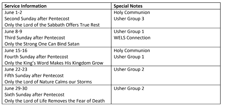 St. John's Lutheran Church Newsletter — Saint John's Lutheran Church ...