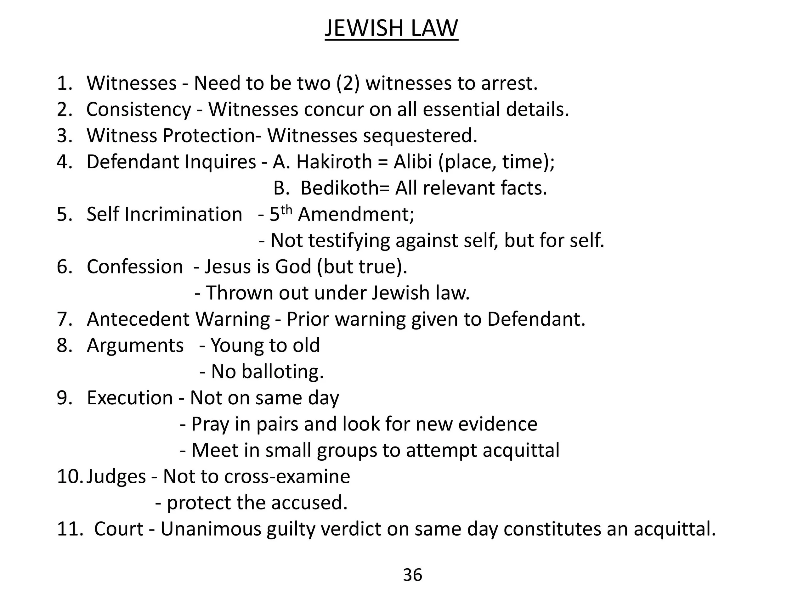 The Six Trials of Jesus Christ