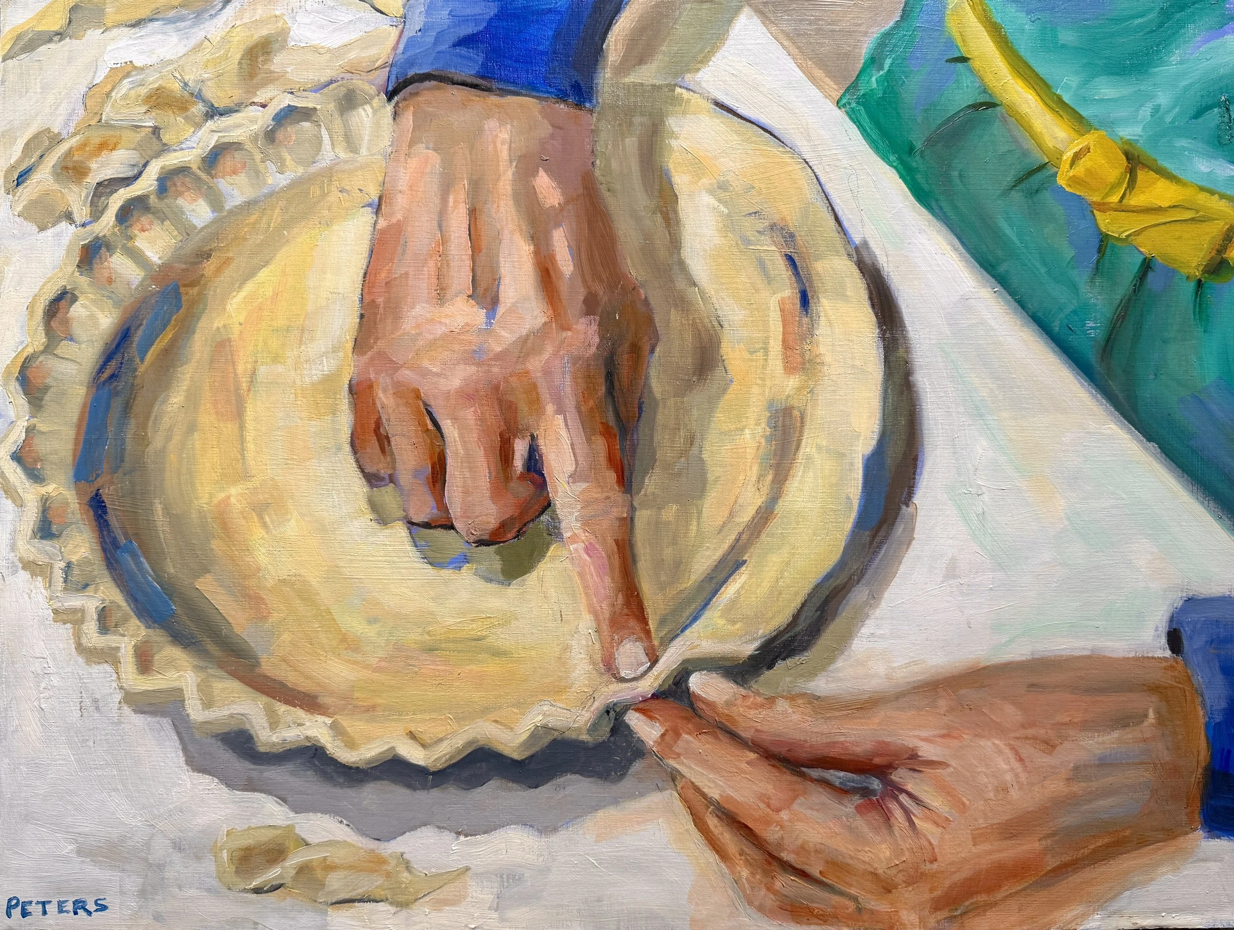 Philip Peters, The Pie Maker's Hands — Columbia Art League