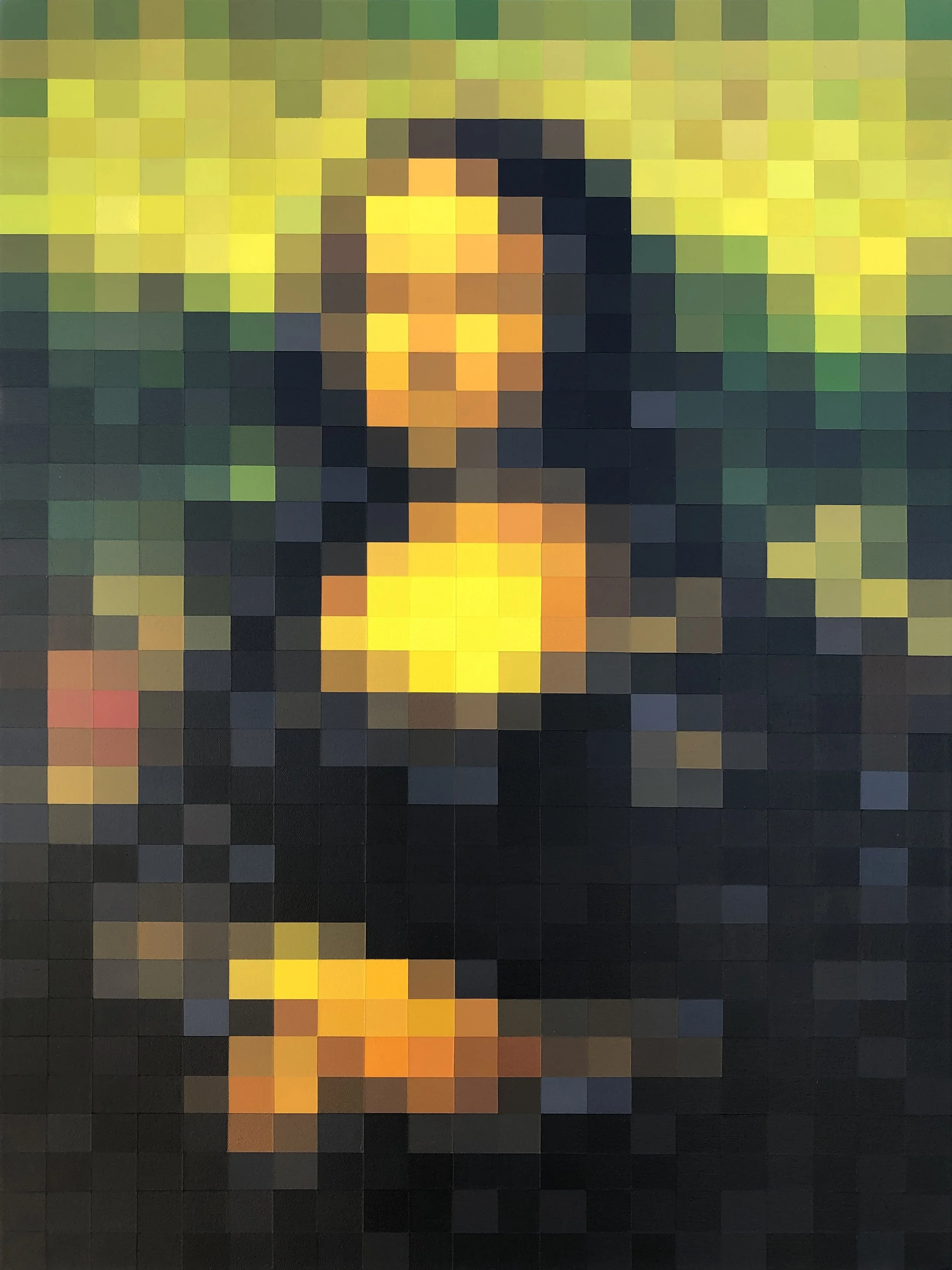 PIXELS: MONA LISA, LA JOCONDE — Marie KVK