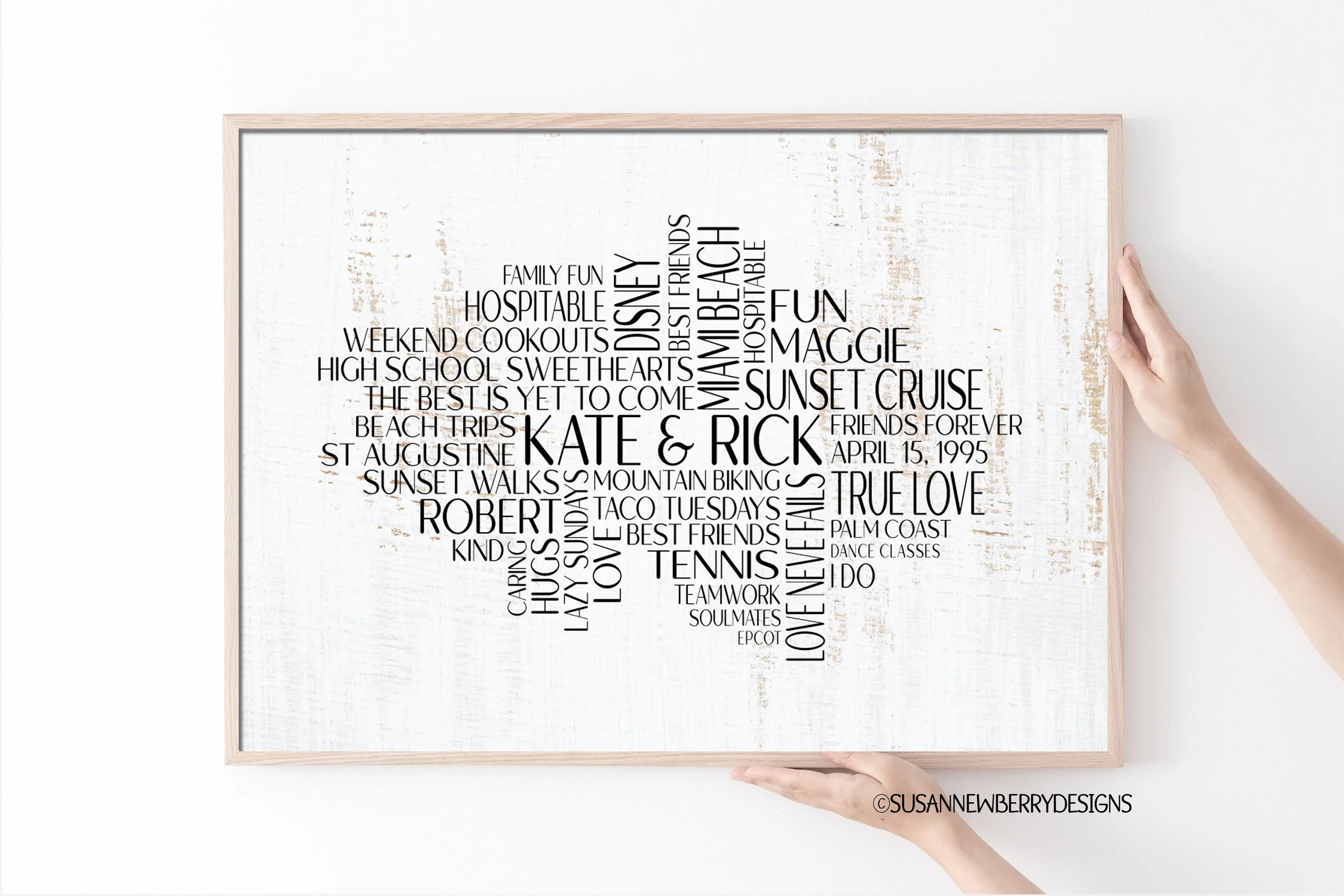 Word Cloud Art — SUSAN NEWBERRY DESIGNS Susan Newberry Designs creates ...