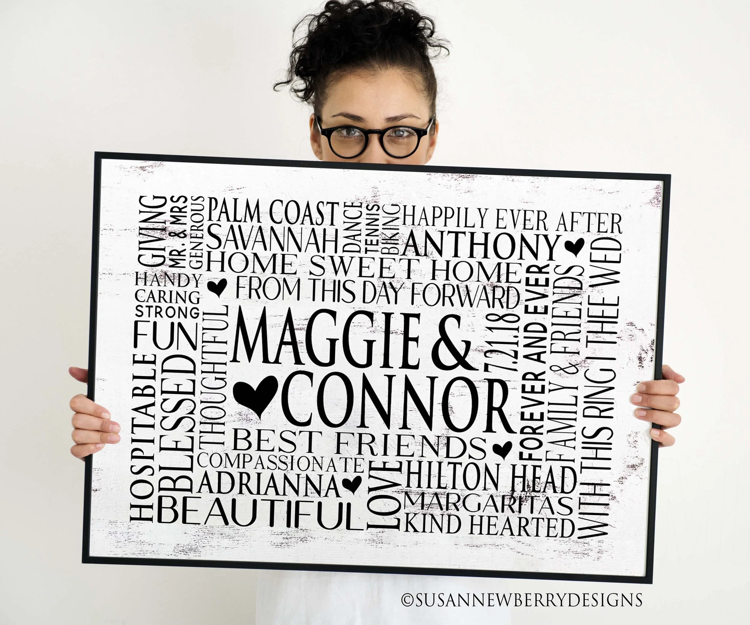 Word Cloud Art — SUSAN NEWBERRY DESIGNS