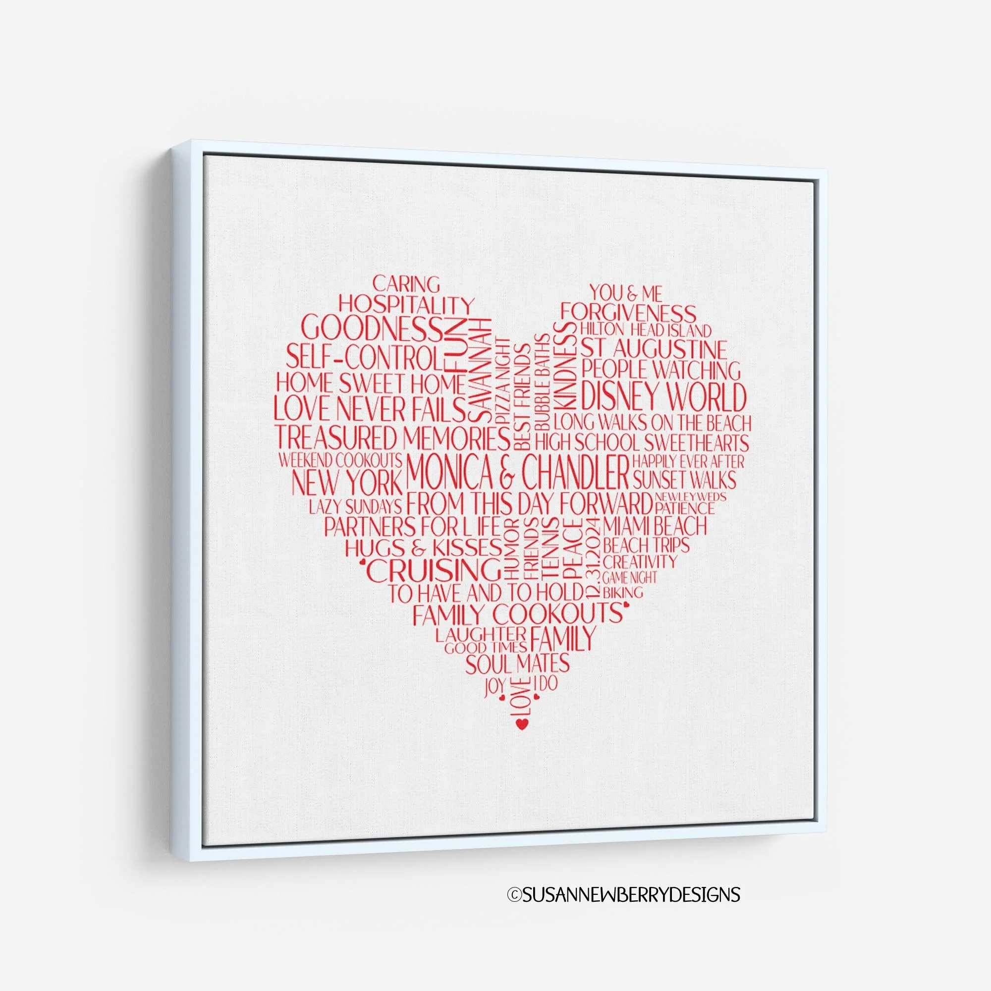 Custom Word Clouds for Every Occasion — Susan Newberry Designs | Custom ...