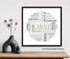 Custom word clouds — Susan Newberry Designs | Custom wall art for ...