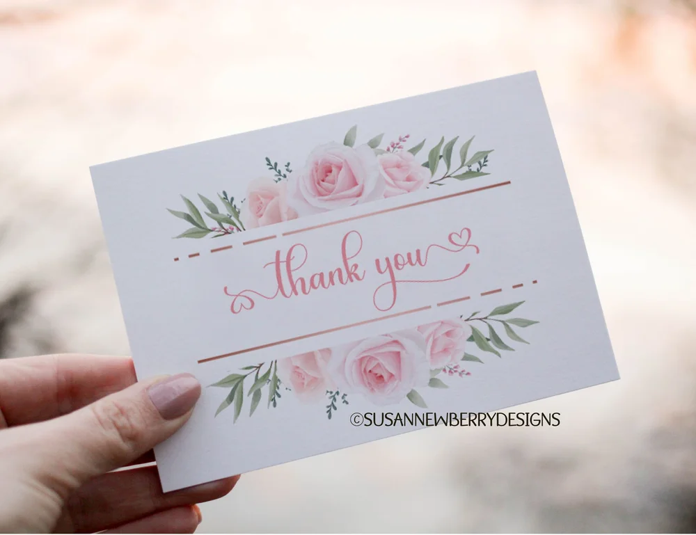 Printable Thank You Card in Different Languages — Susan Newberry ...