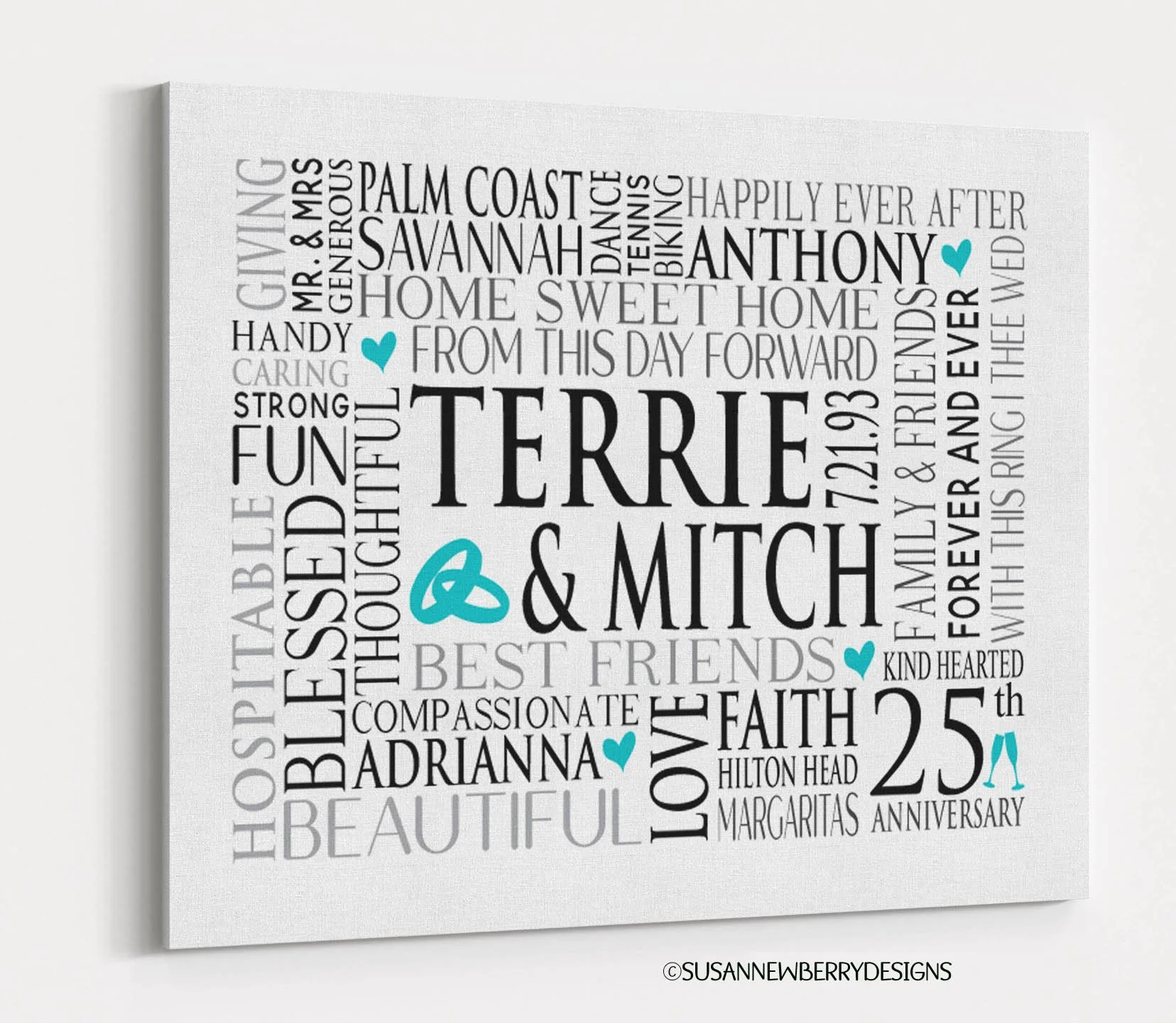 Custom Word Clouds for Every Occasion — Susan Newberry Designs | Custom ...