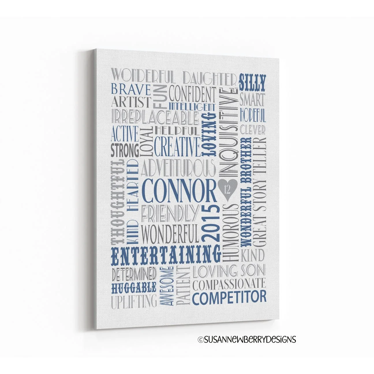 Custom Printable Word Cloud for Graduations, Birthdays and More — Susan ...