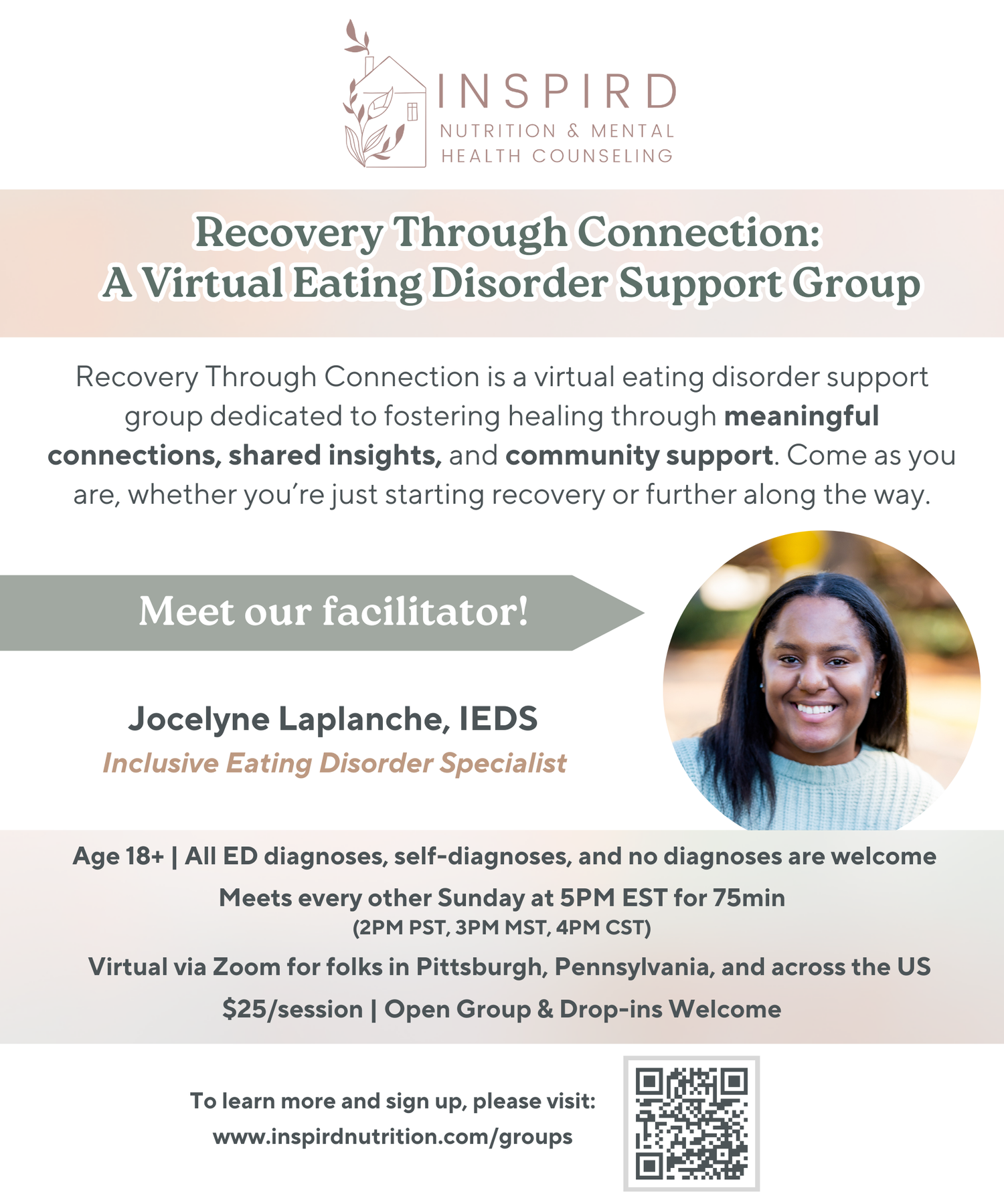 INSPIRD Nutrition and Mental Health Counseling