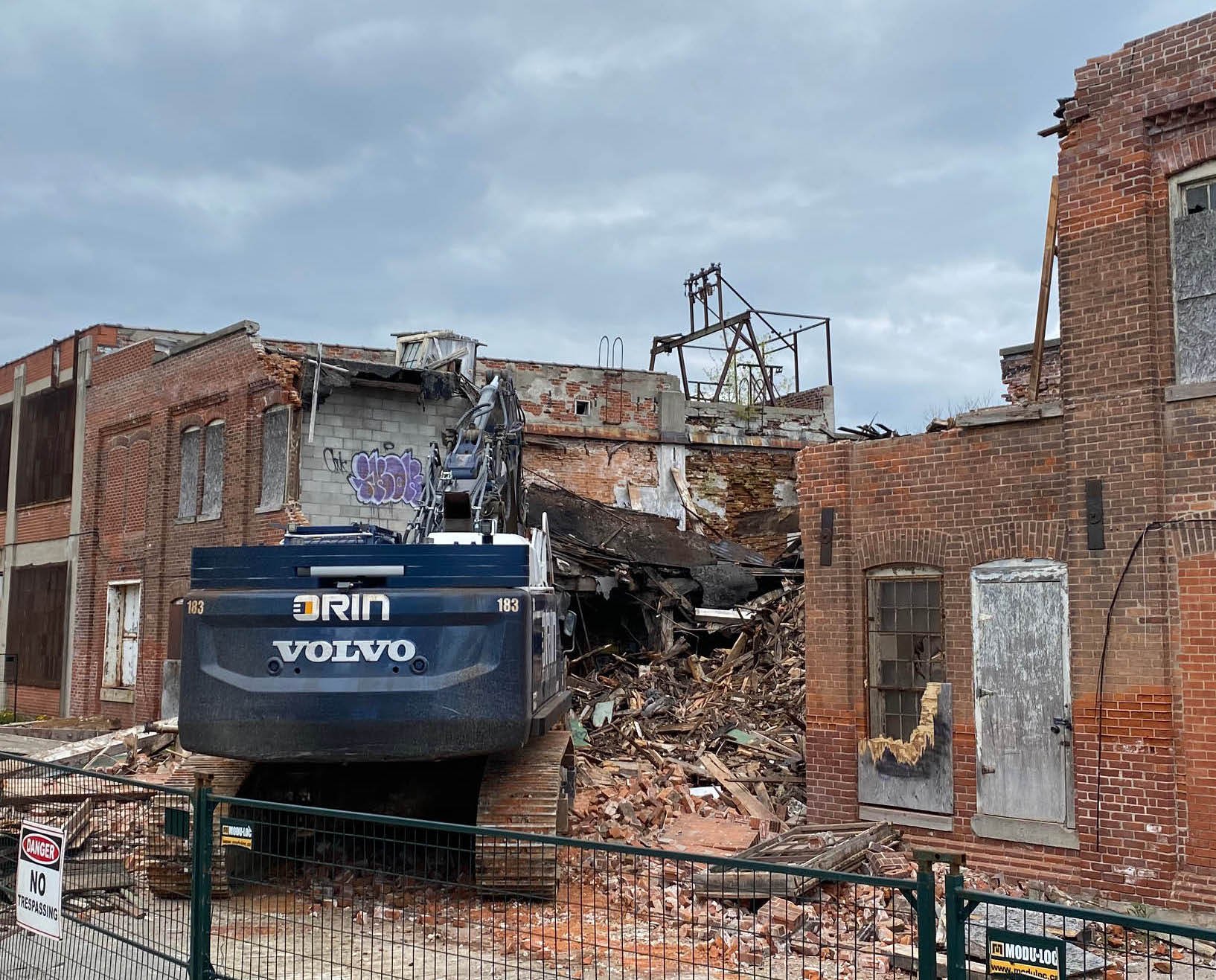 Demolition of portion of old Port Hope file factory underway ...