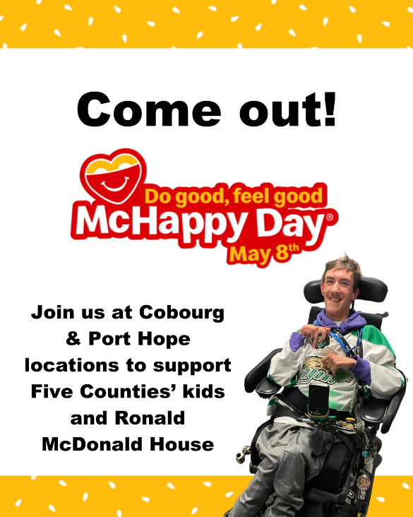 Five Counties is McHappy Day beneficiary again — Northumberland 89.7 FM