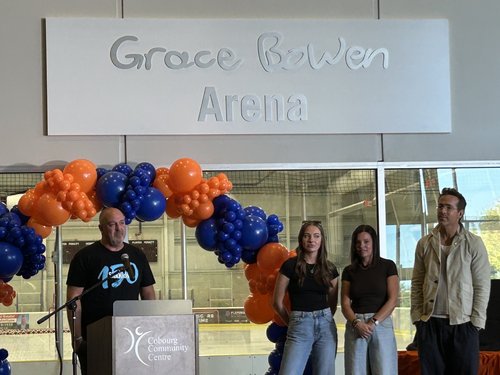 Grace Bowen Arena naming complete with help of actor Ryan Reynolds ...