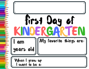 7 Tips to Help Your Child Prepare for the First Day of Kindergarten ...