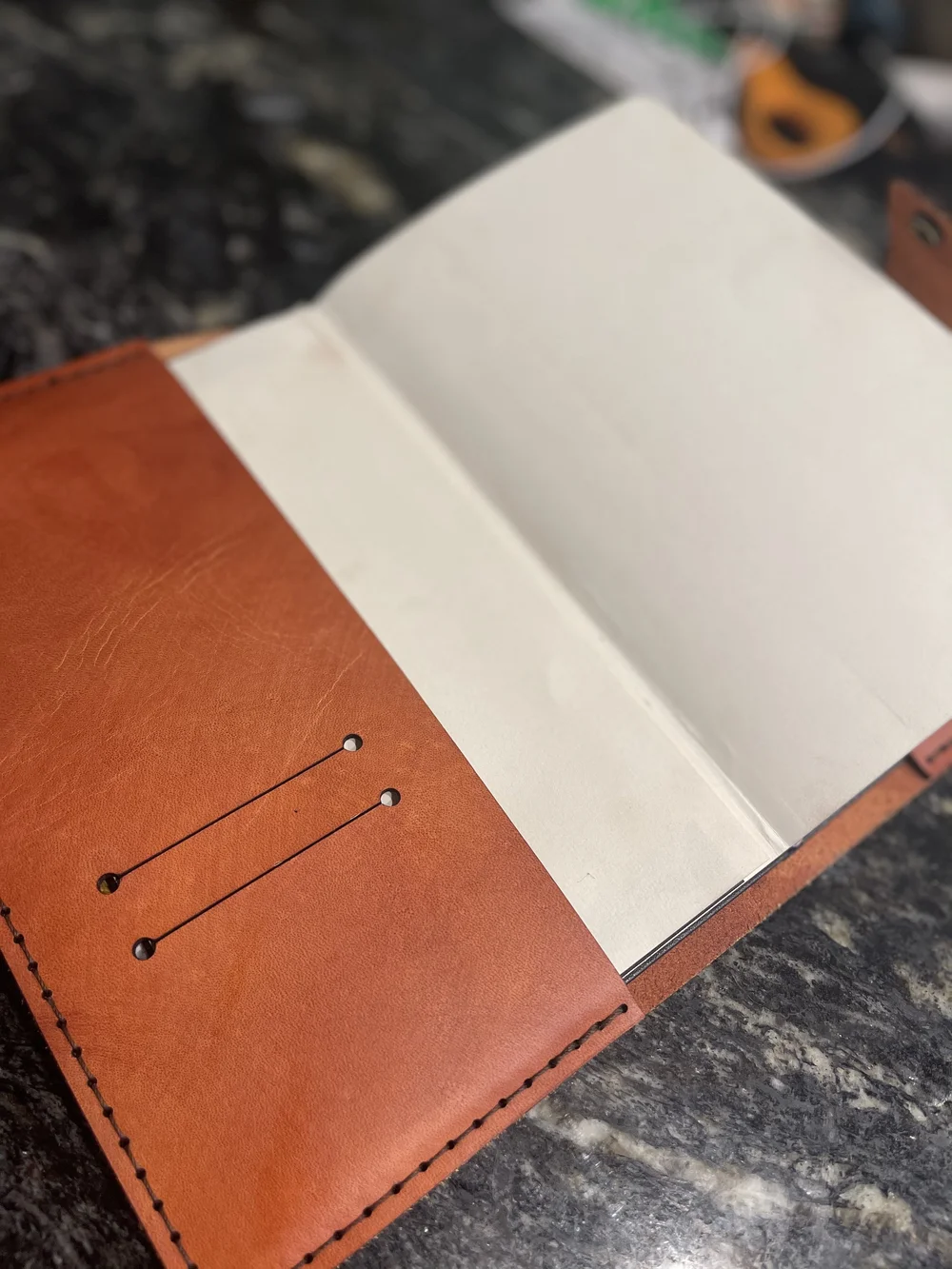 The Nifty Knitter - Knitted Leather Journal Kit