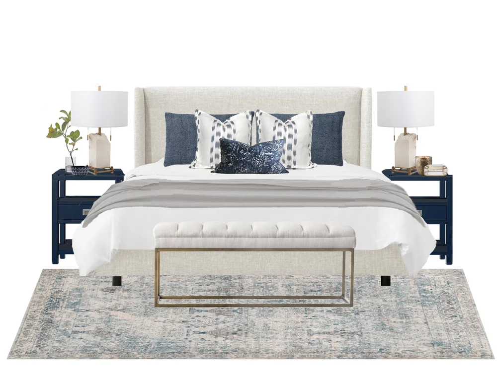 Save + Splurge: Bedroom — Heather Hess Designs