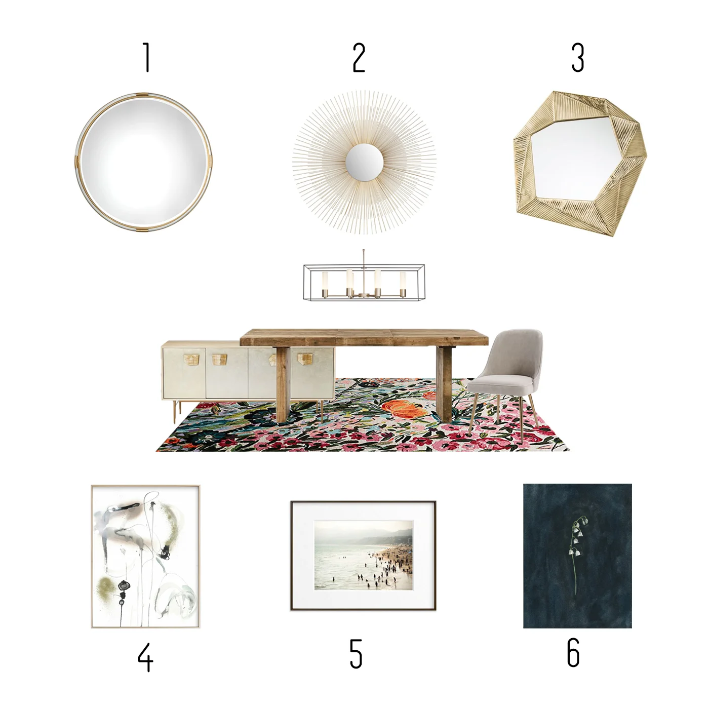 Create-a-Room #floraldining — Heather Hess Designs