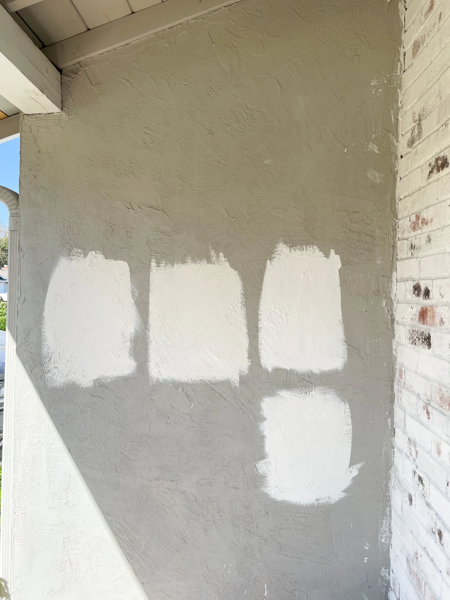 Exterior paint, picking the right shade of white for our home and more ...