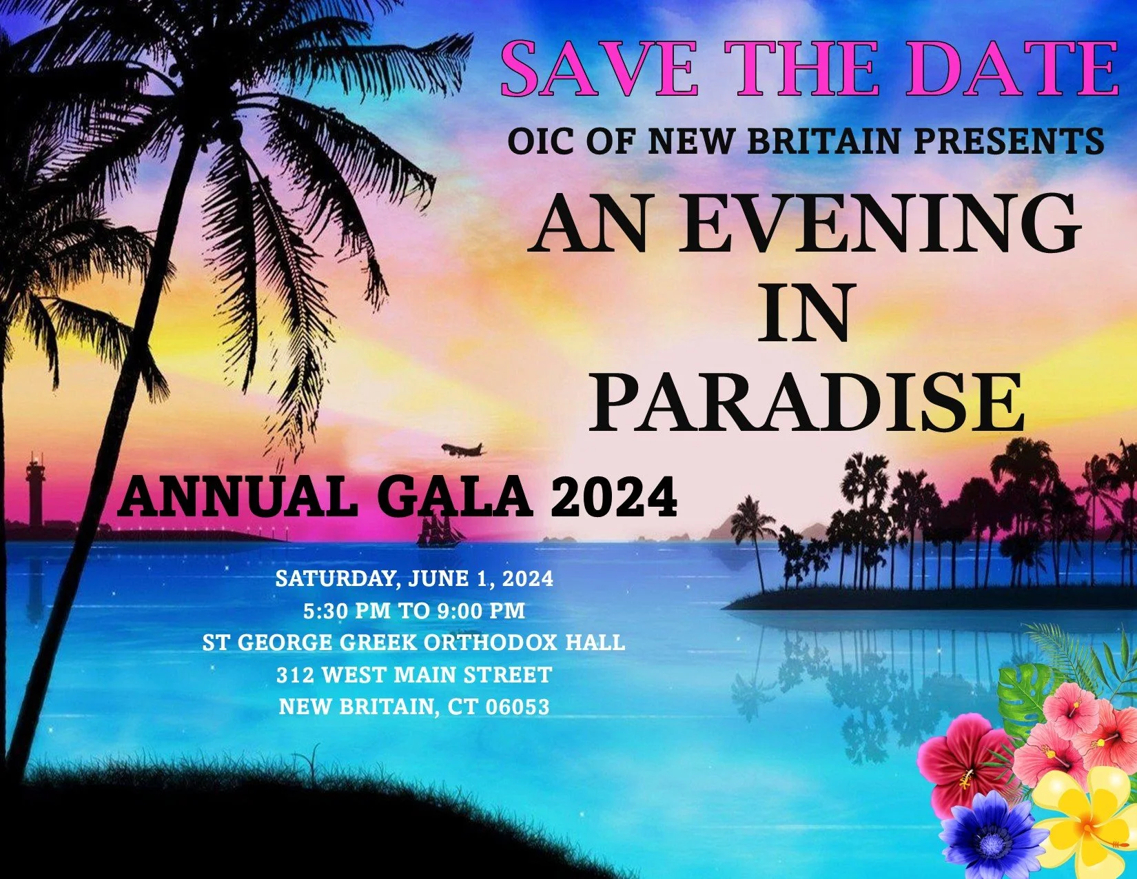 Gala Invite — OIC OF NEW BRITAIN