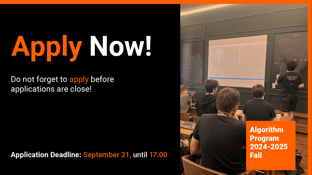 Algorithm Program 2024-2025 Fall — inzva