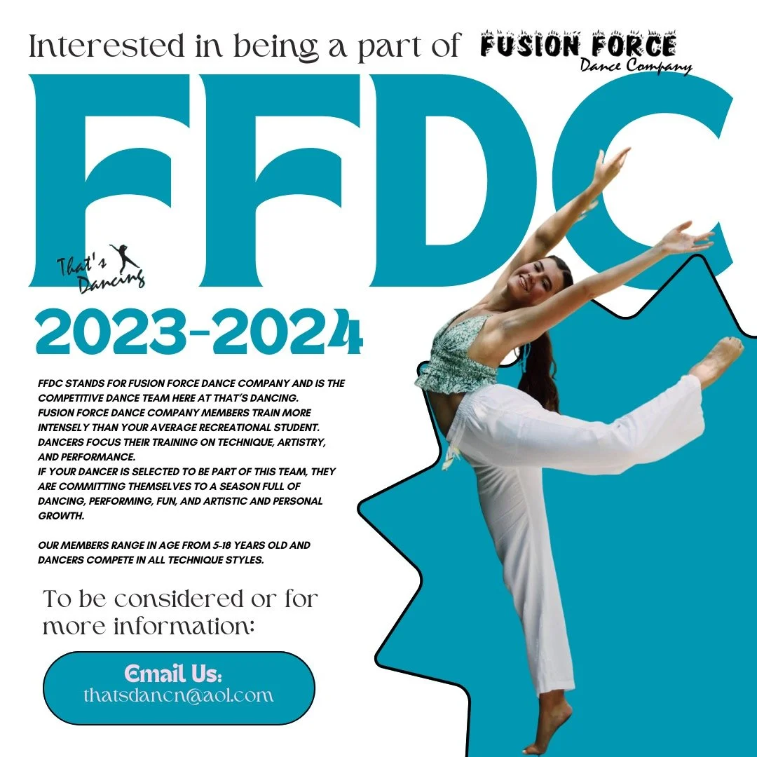 Fusion Force Dance Company — That's Dancing