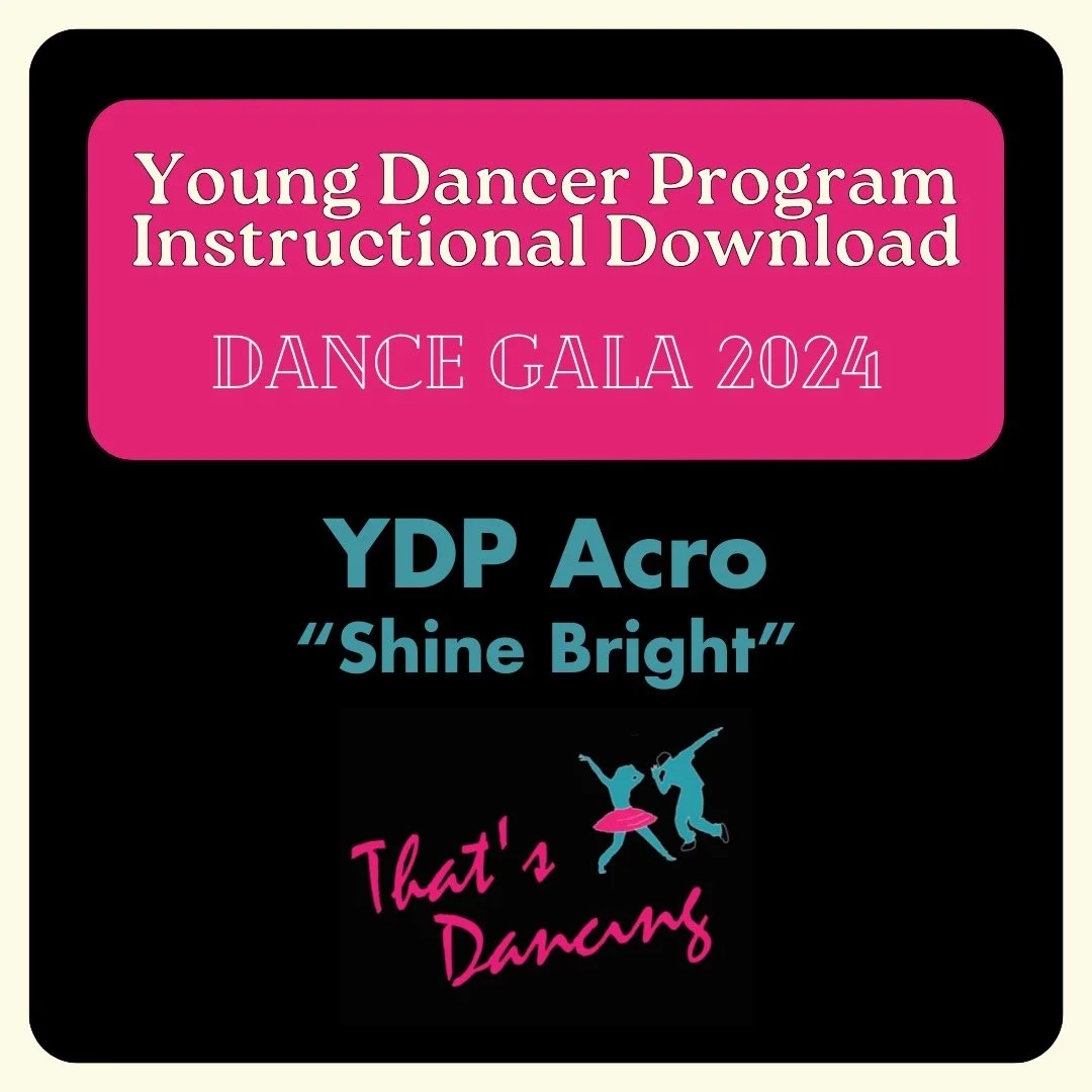 ONLINE STORE — That's Dancing