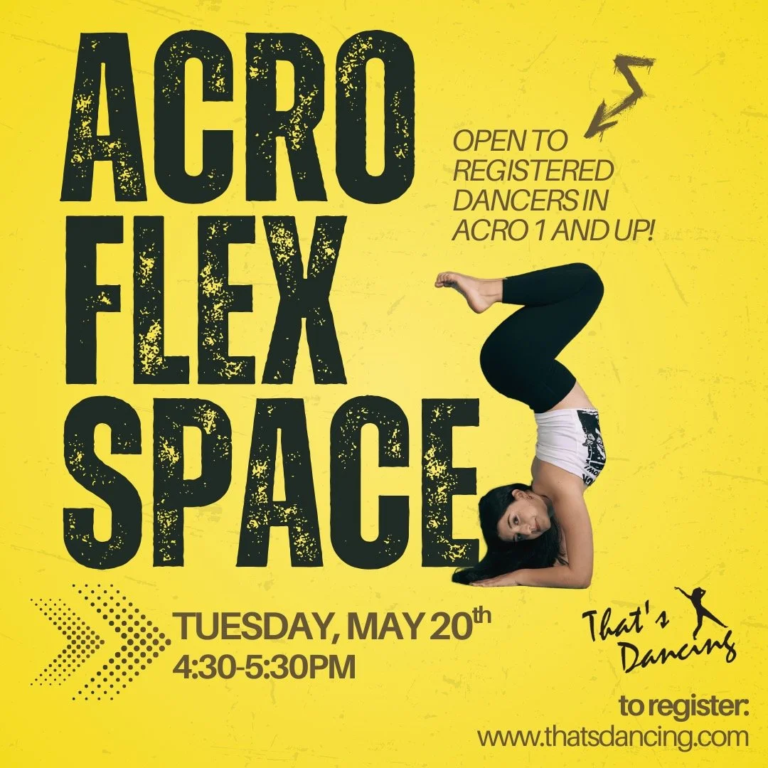 ONLINE STORE — That's Dancing