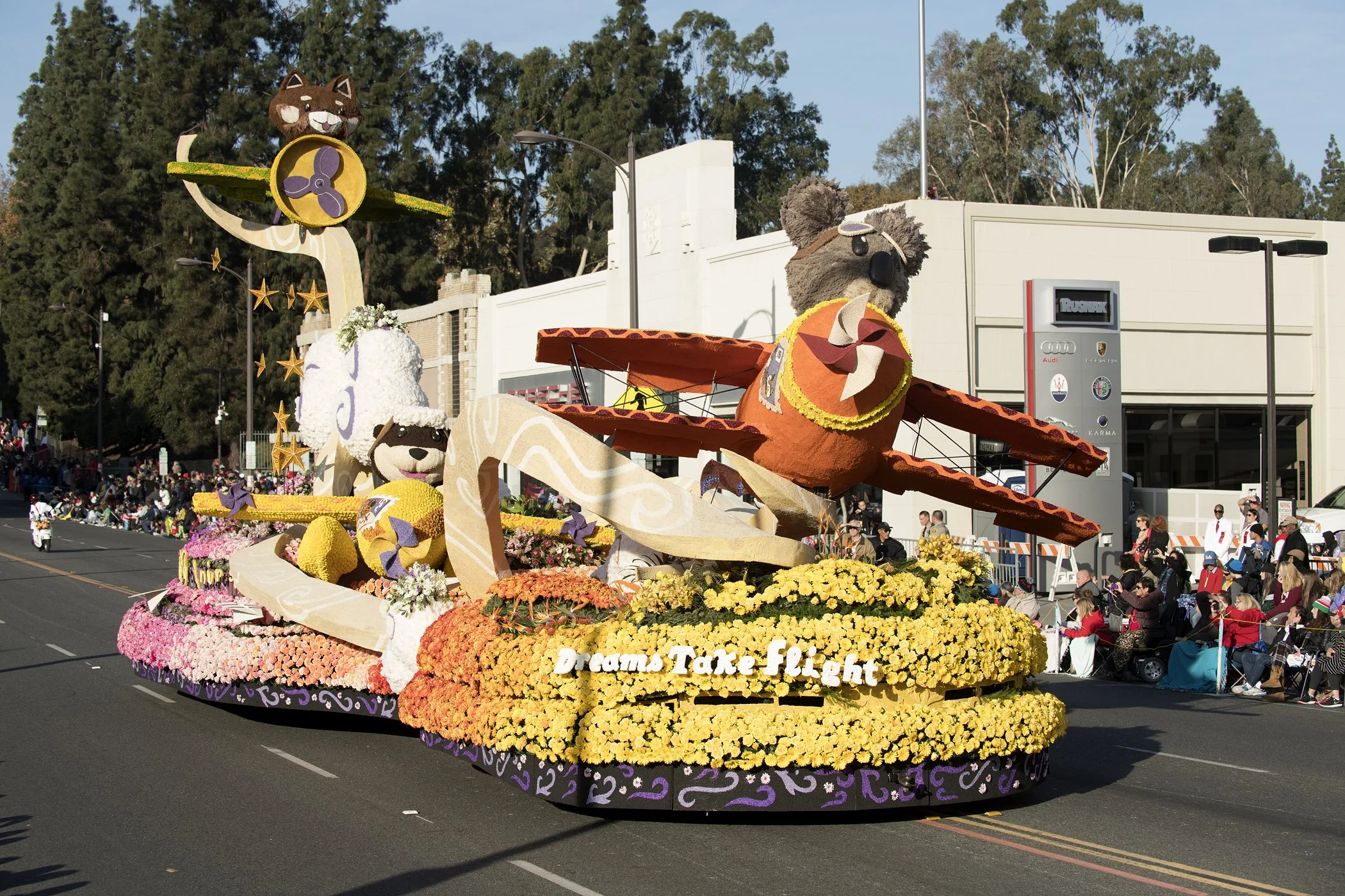 Floats from 2021 - 2025 — Cal Poly Rose Float