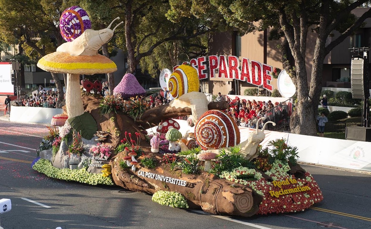 Floats from 2021 - 2025 — Cal Poly Rose Float