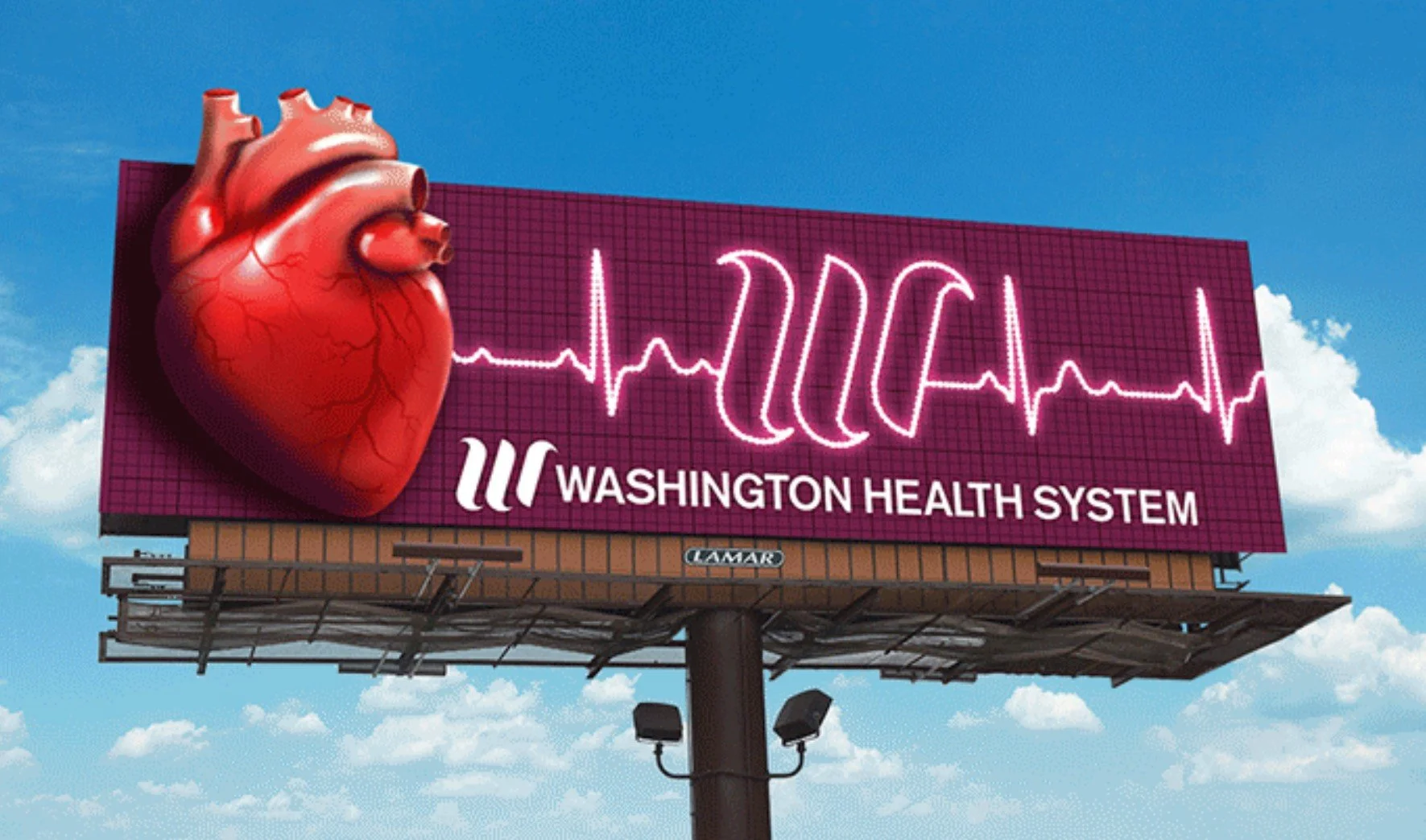 WHS Heart — Soft Signs 3D - 3D Billboards - 3D Inflatable Billboards ...