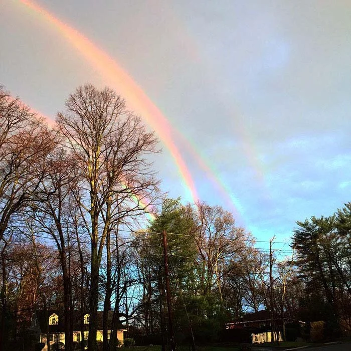 Life is like a rainbow: You need both the sun and the rain to make its ...