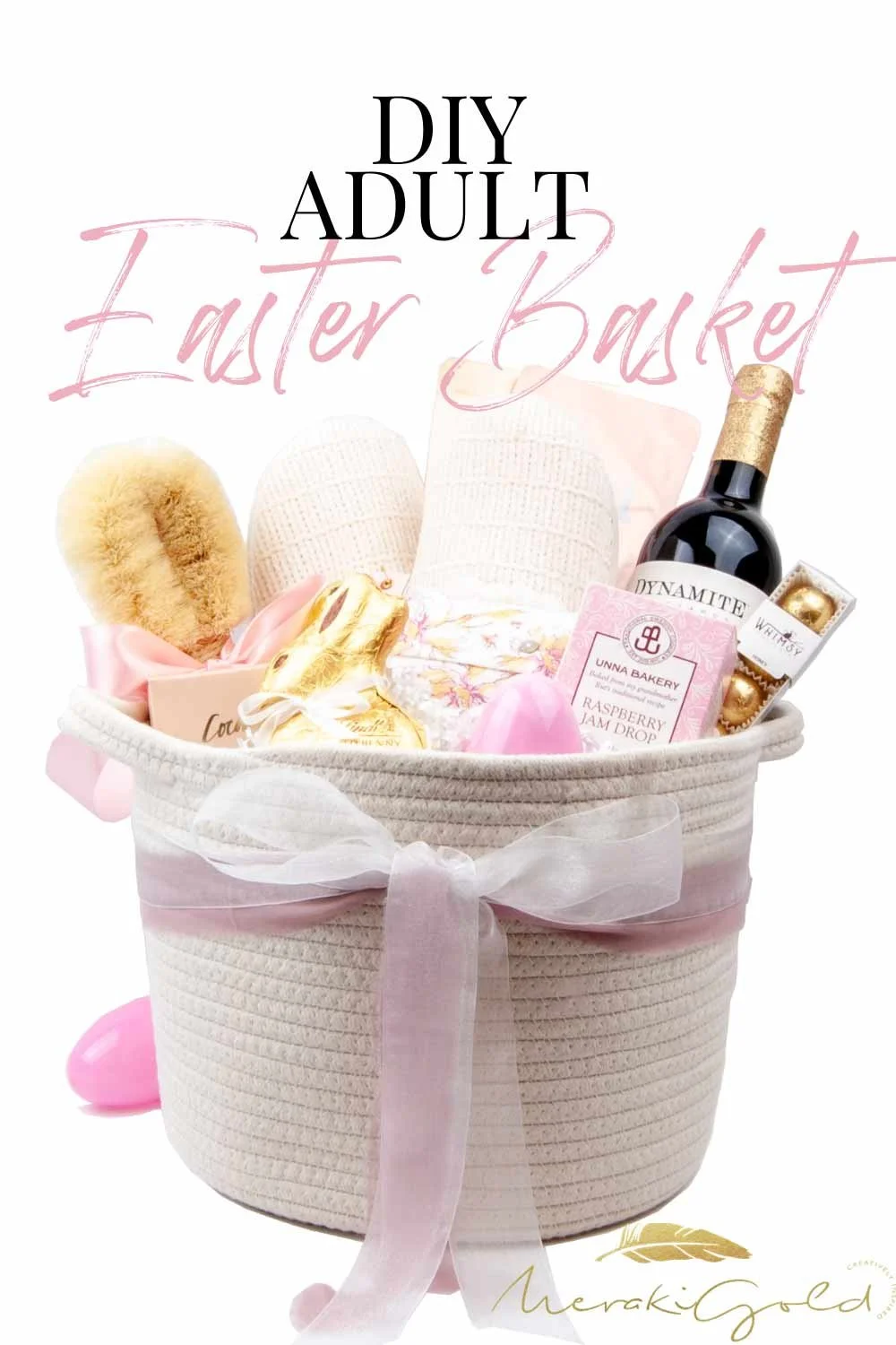 Spring Forward: DIY Adult Easter Basket | MerakiGold