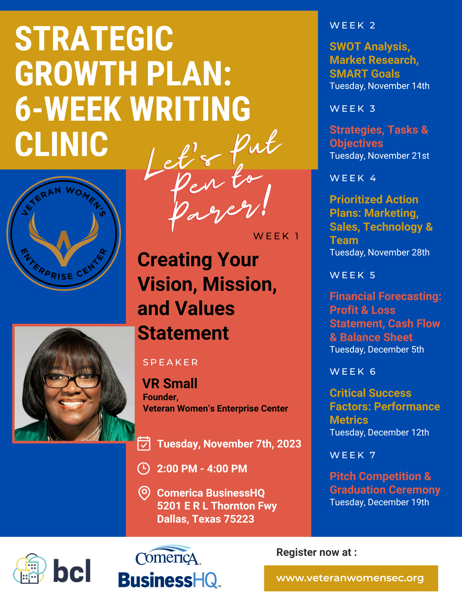 Veteran Women's Enterprise Center (VWEC) empowers entrepreneur women ...