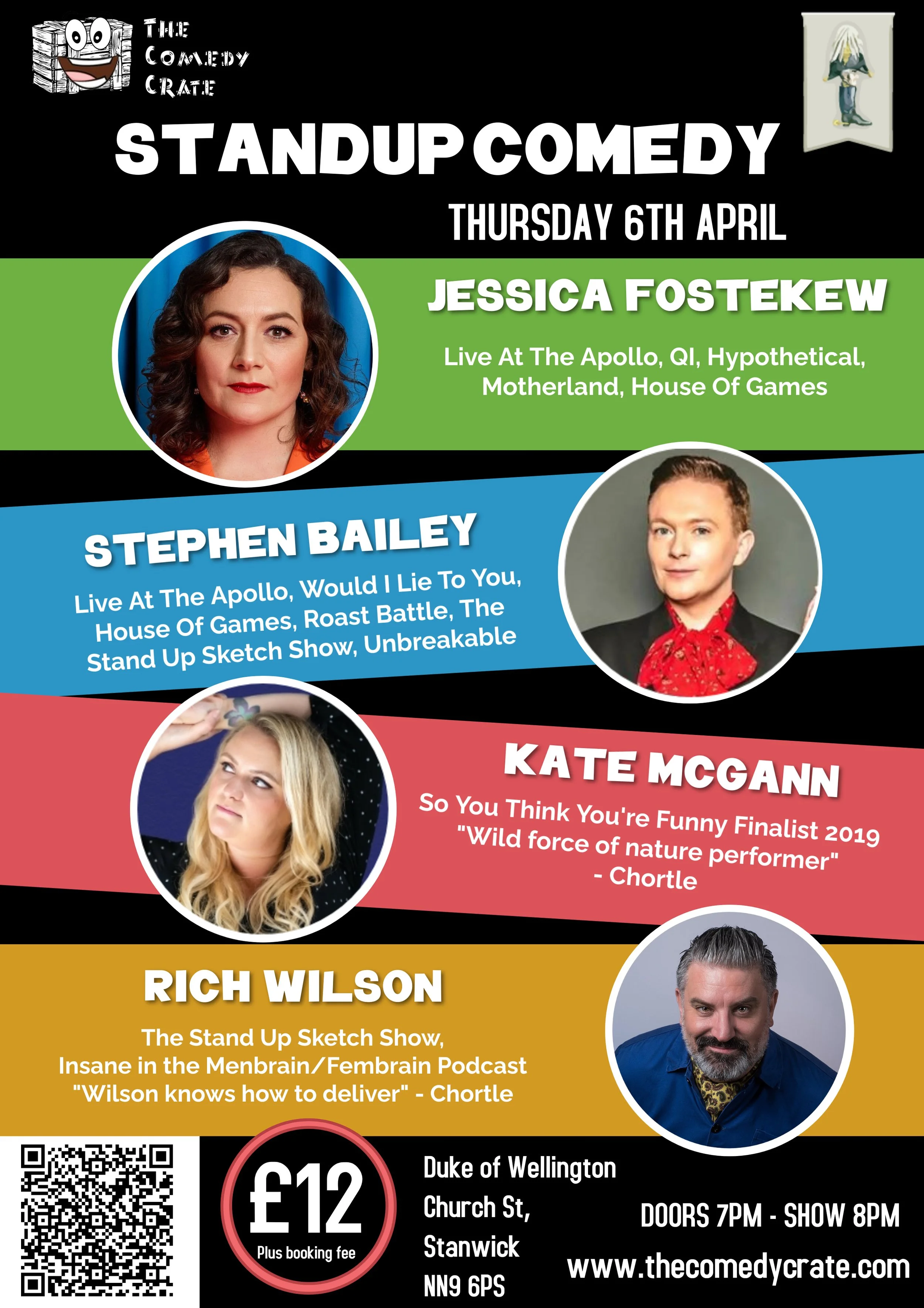 Buy Comedy Crate Tickets — The Comedy Crate