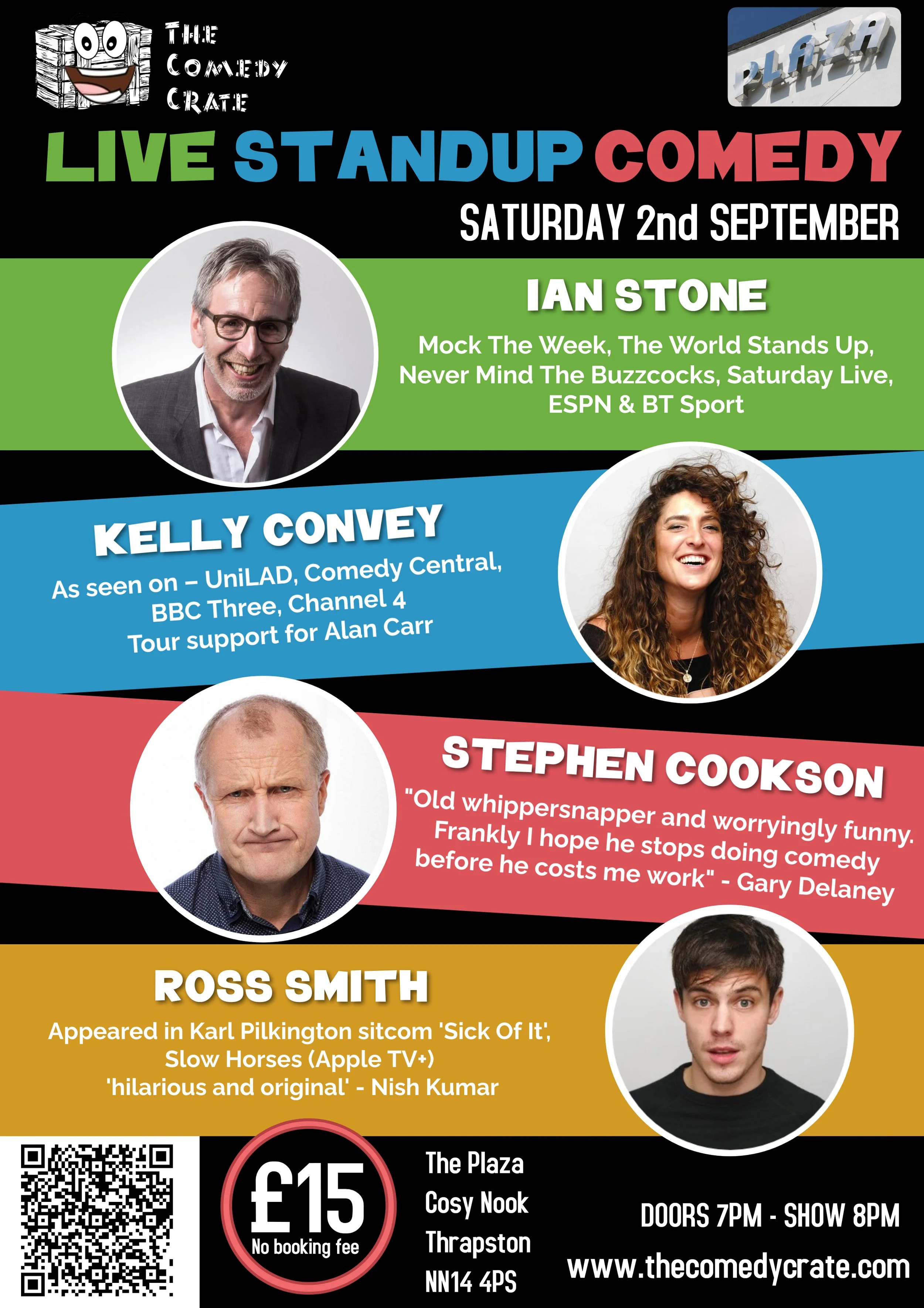 Buy Comedy Crate Tickets — The Comedy Crate