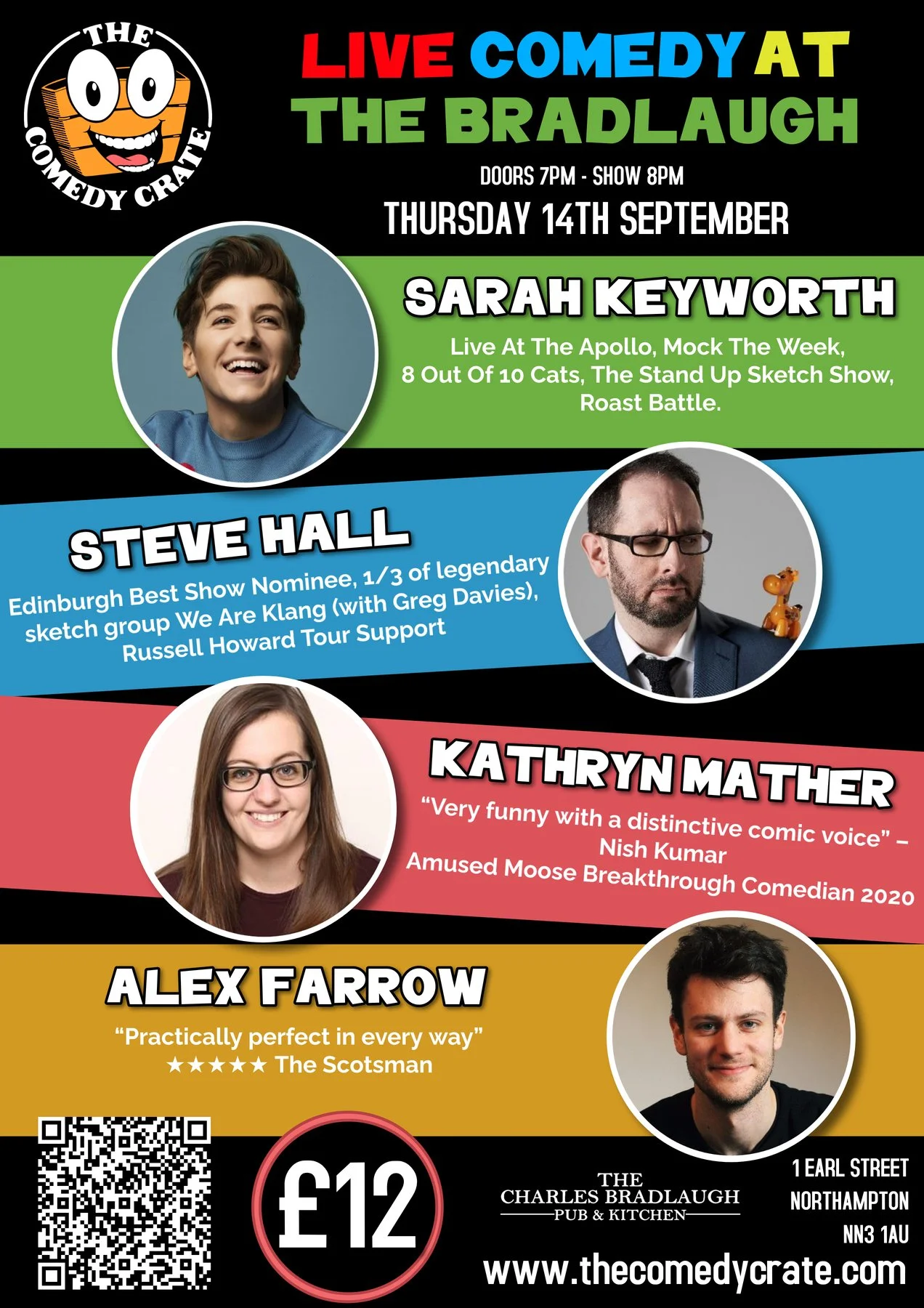 Buy Comedy Crate Tickets — The Comedy Crate