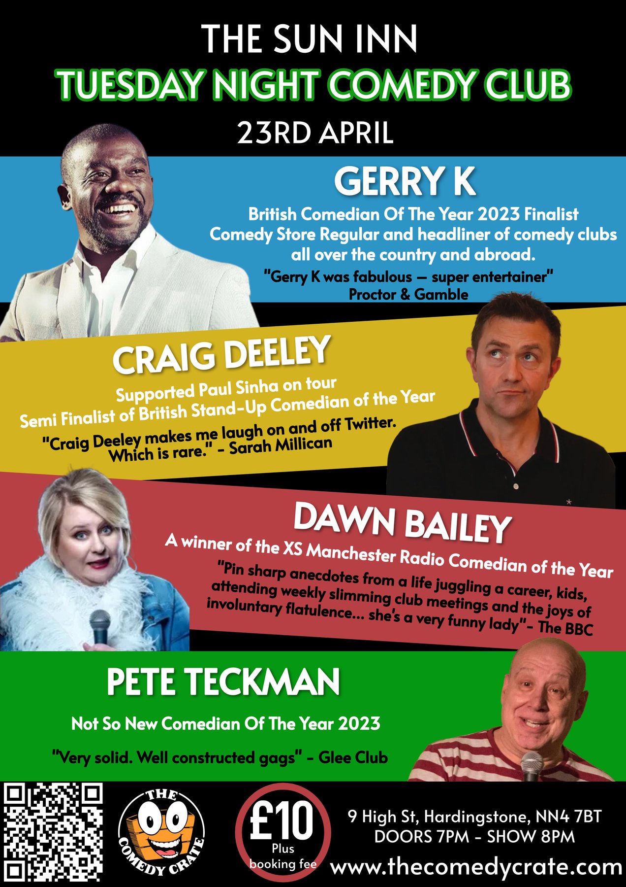 Buy Comedy Crate Tickets — The Comedy Crate