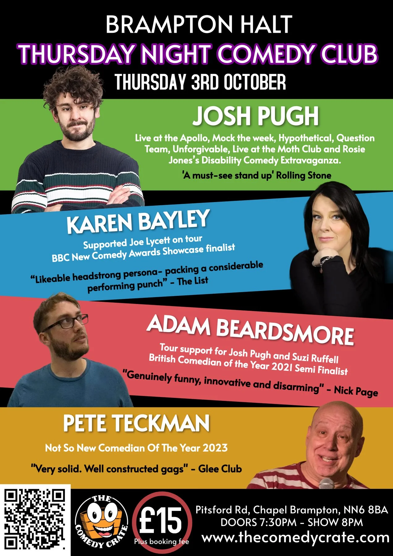 Buy Comedy Crate Tickets — The Comedy Crate