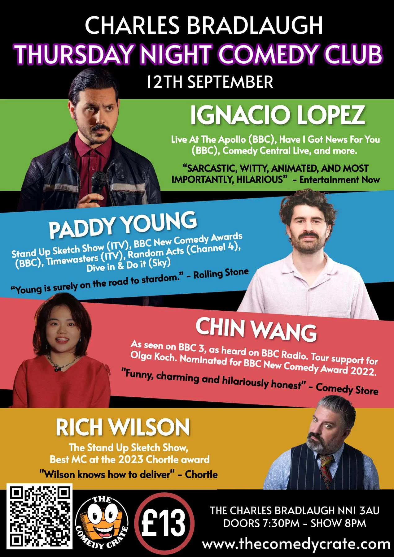 Buy Comedy Crate Tickets — The Comedy Crate