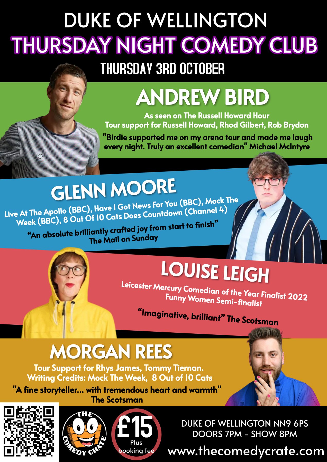 Buy Comedy Crate Tickets — The Comedy Crate