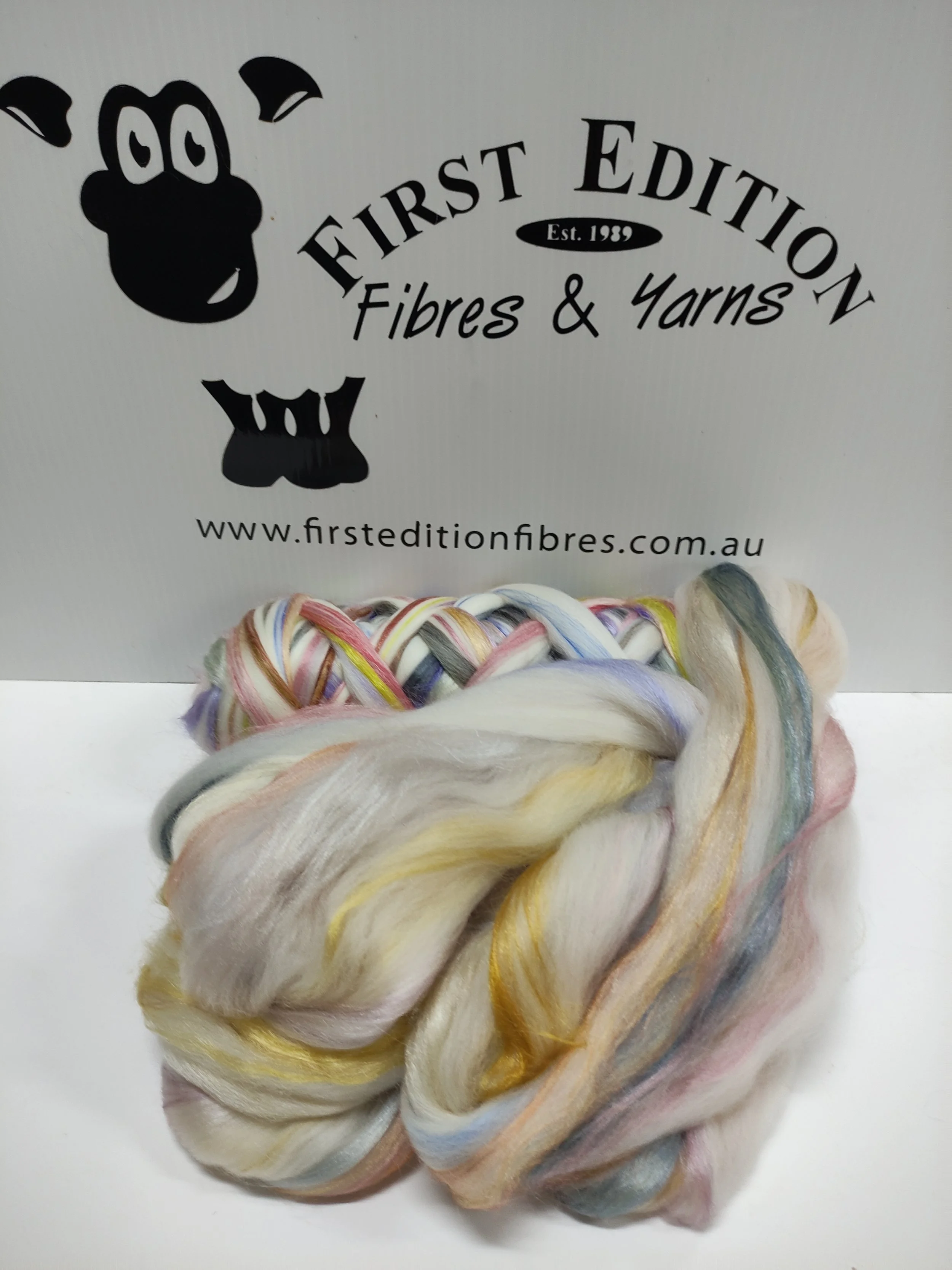 Merino Silk Blends — First Edition Fibres and Yarns