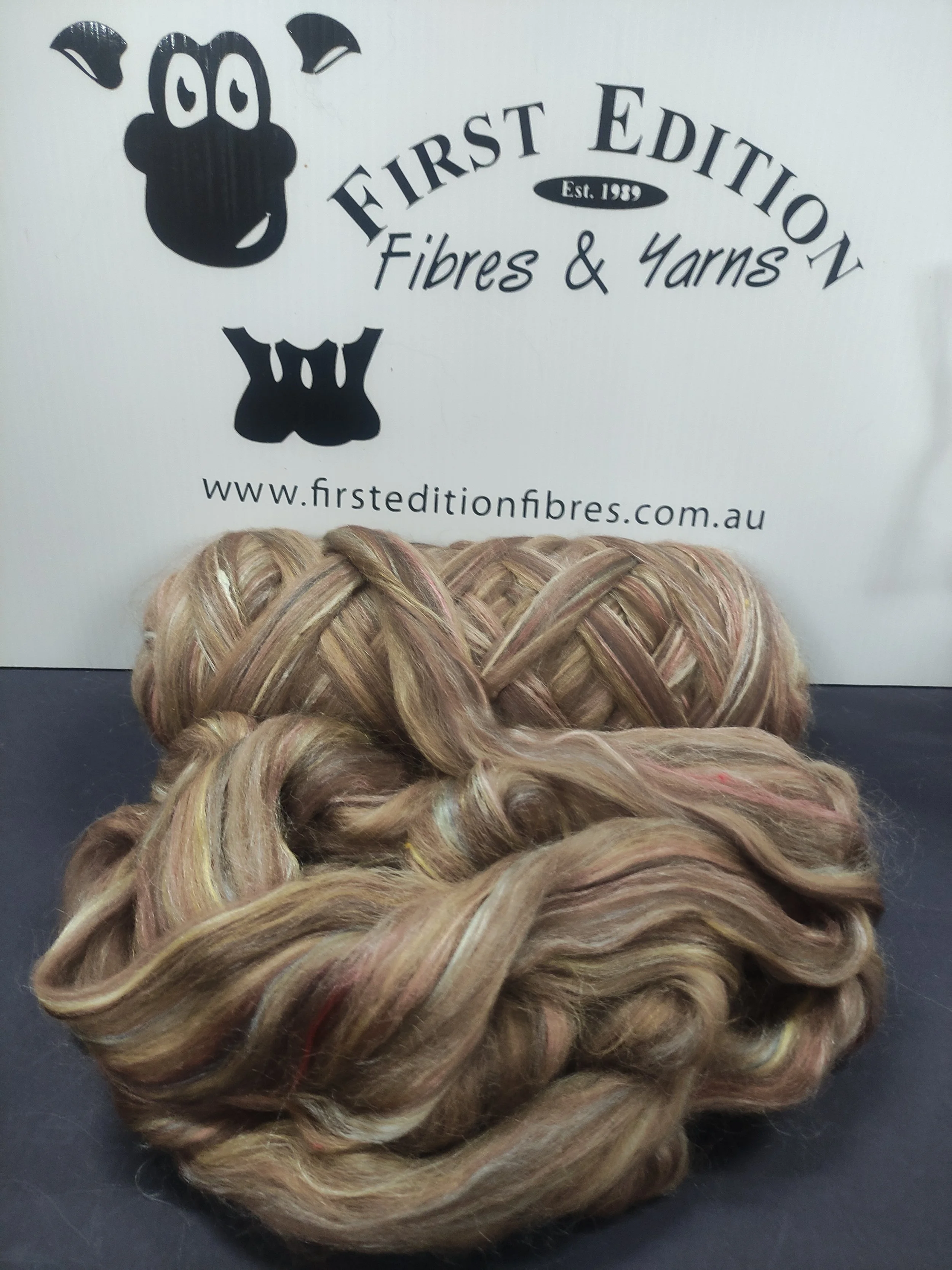 Merino Alpaca Silk Blends — First Edition Fibres and Yarns