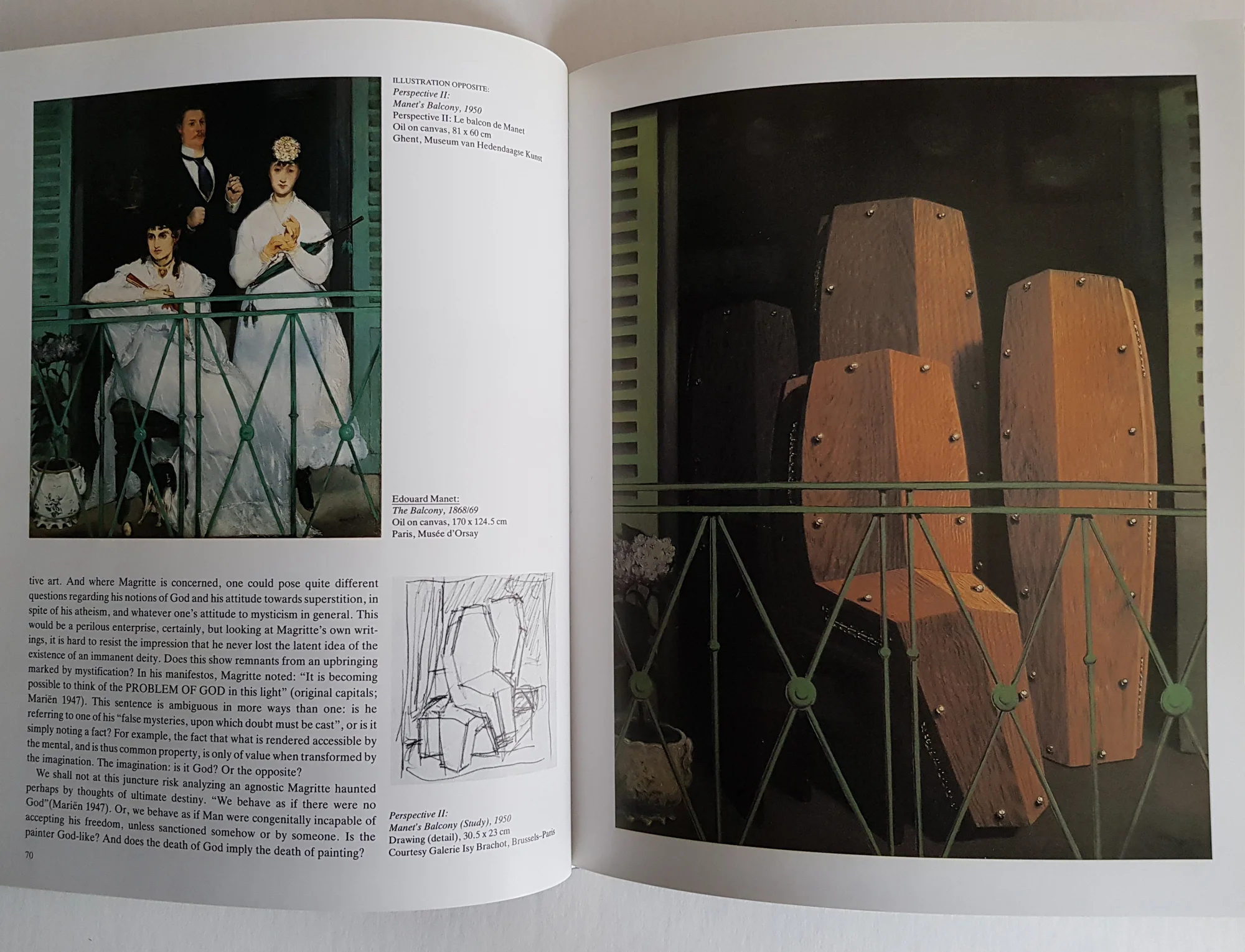 Magritte The Balcony