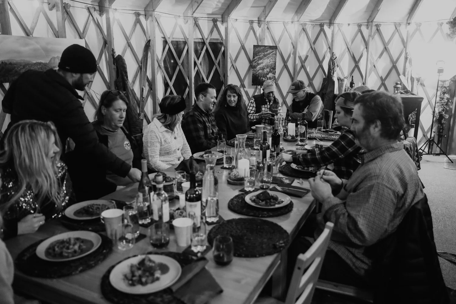 Yurt Dinner Utah | Wilderness Access Outfitters