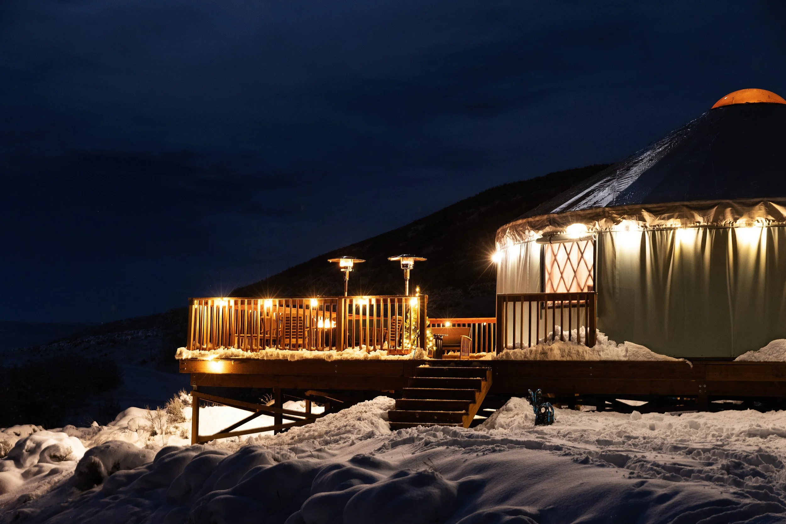 Yurt Dinner Utah | Wilderness Access Outfitters