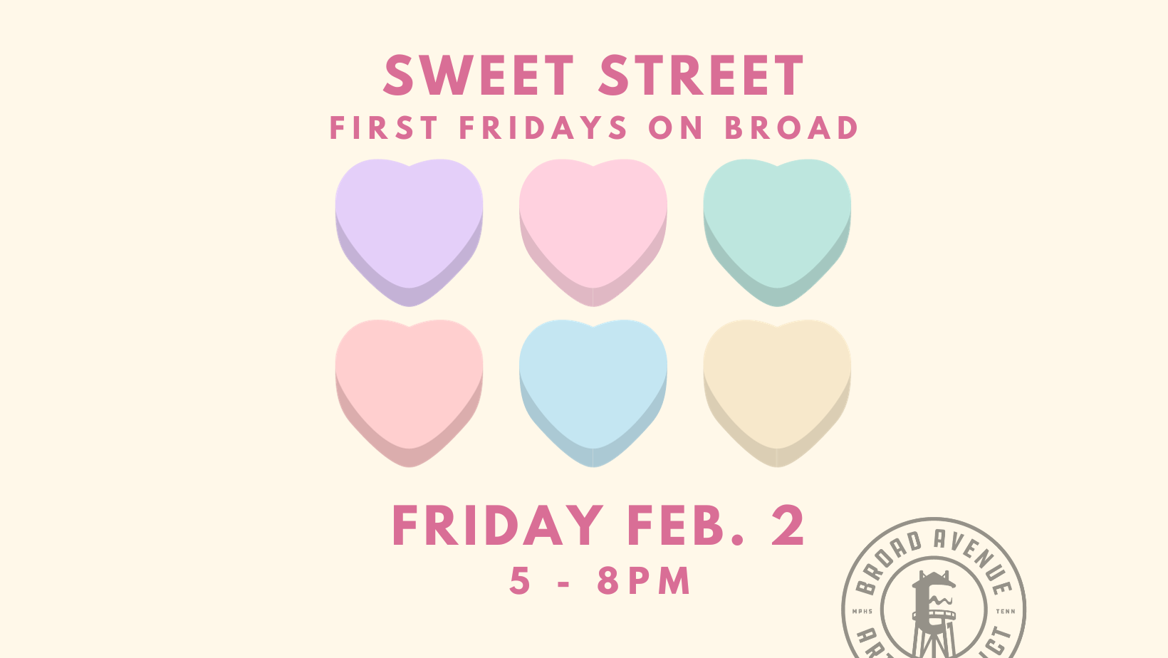 Sweet Street- First Fridays — Broad Avenue Arts District