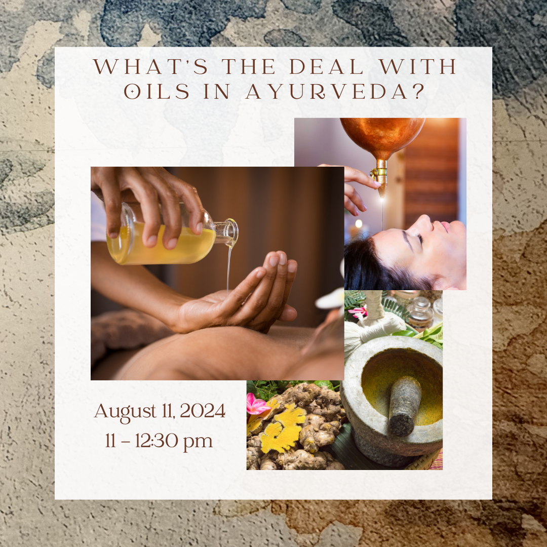 What's the Deal with Oils in Ayurveda? — Conscious Nectar