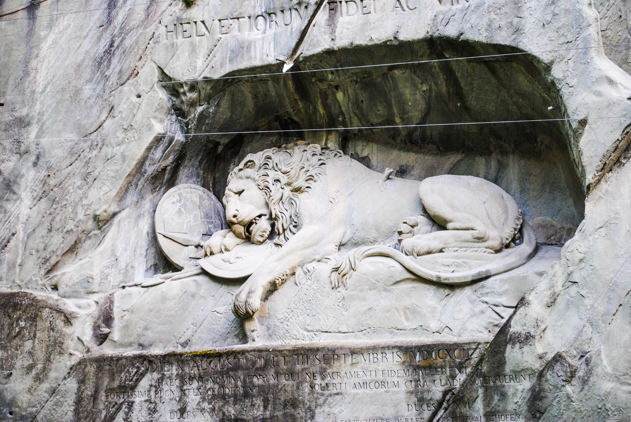 Lion Monument In Lucerne Switzerland Citizens Co 