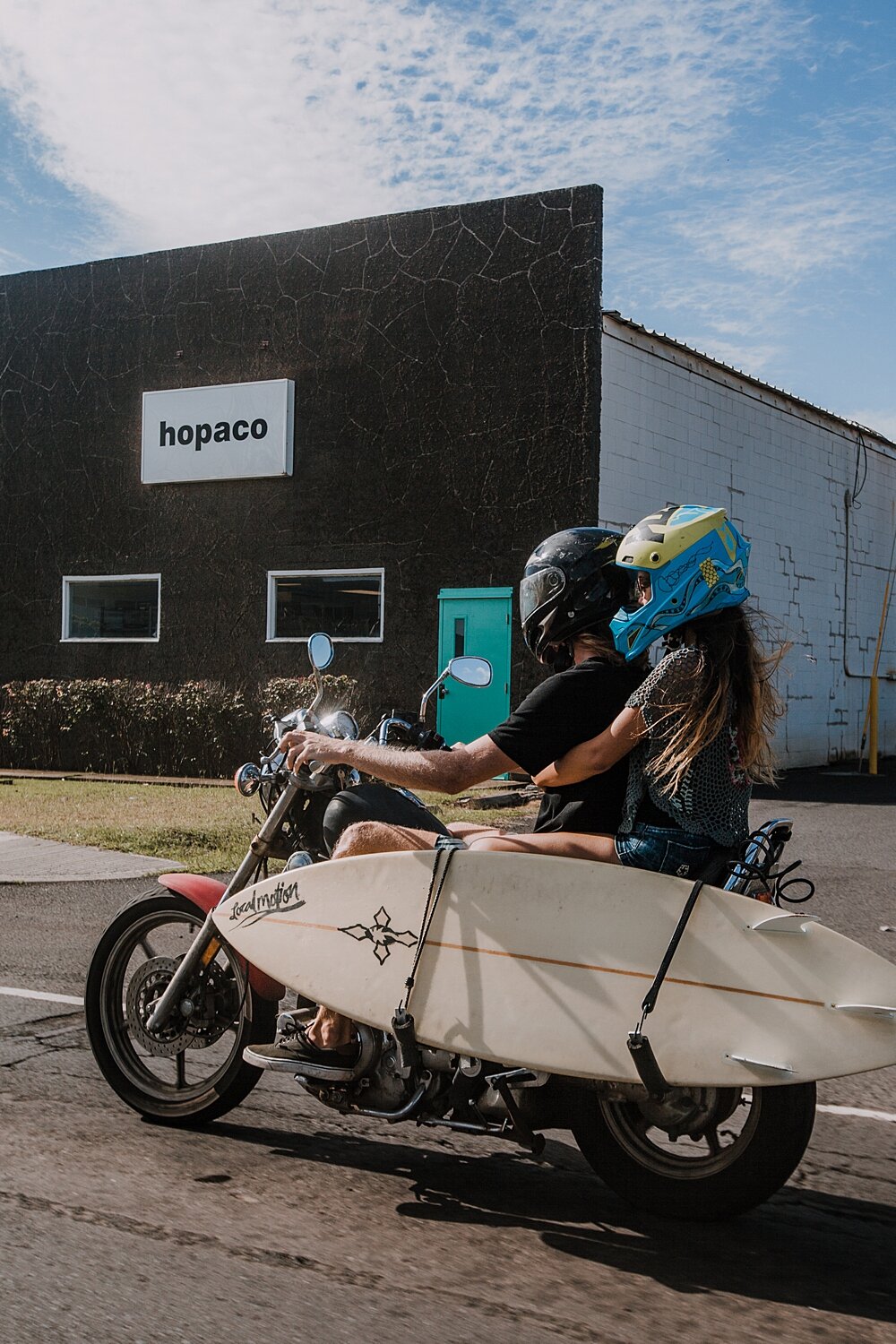 Motorcycling and Surfing in Maui, Hawaii, Driving the Road to Hana near ...