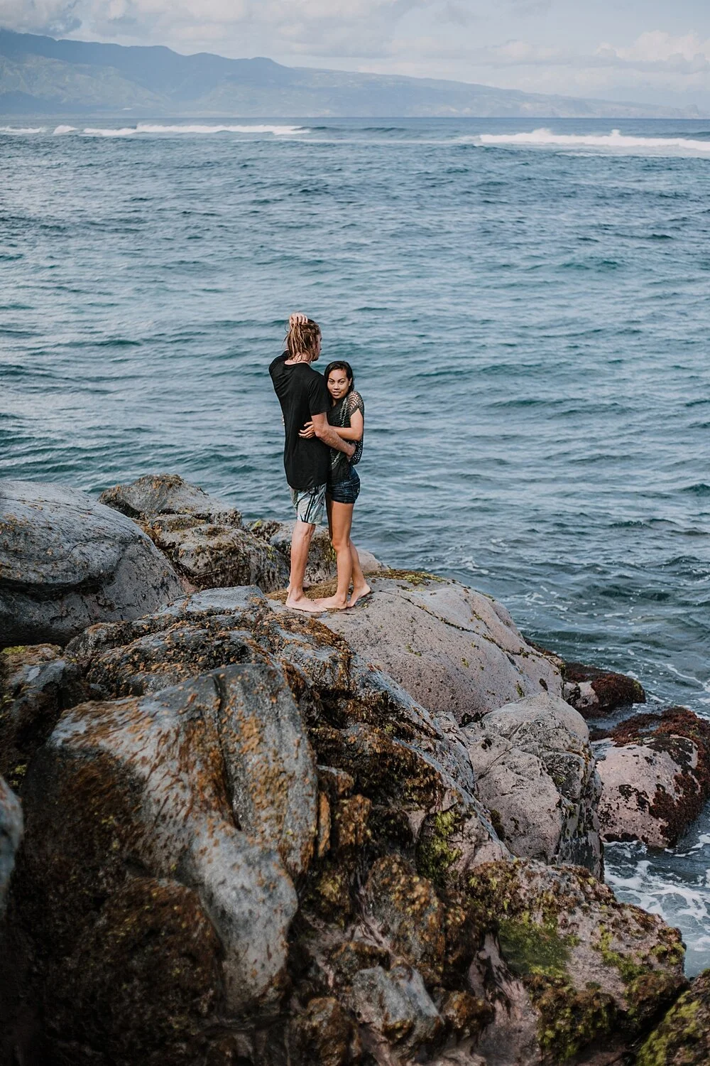 Motorcycling and Surfing in Maui, Hawaii, Driving the Road to Hana near ...