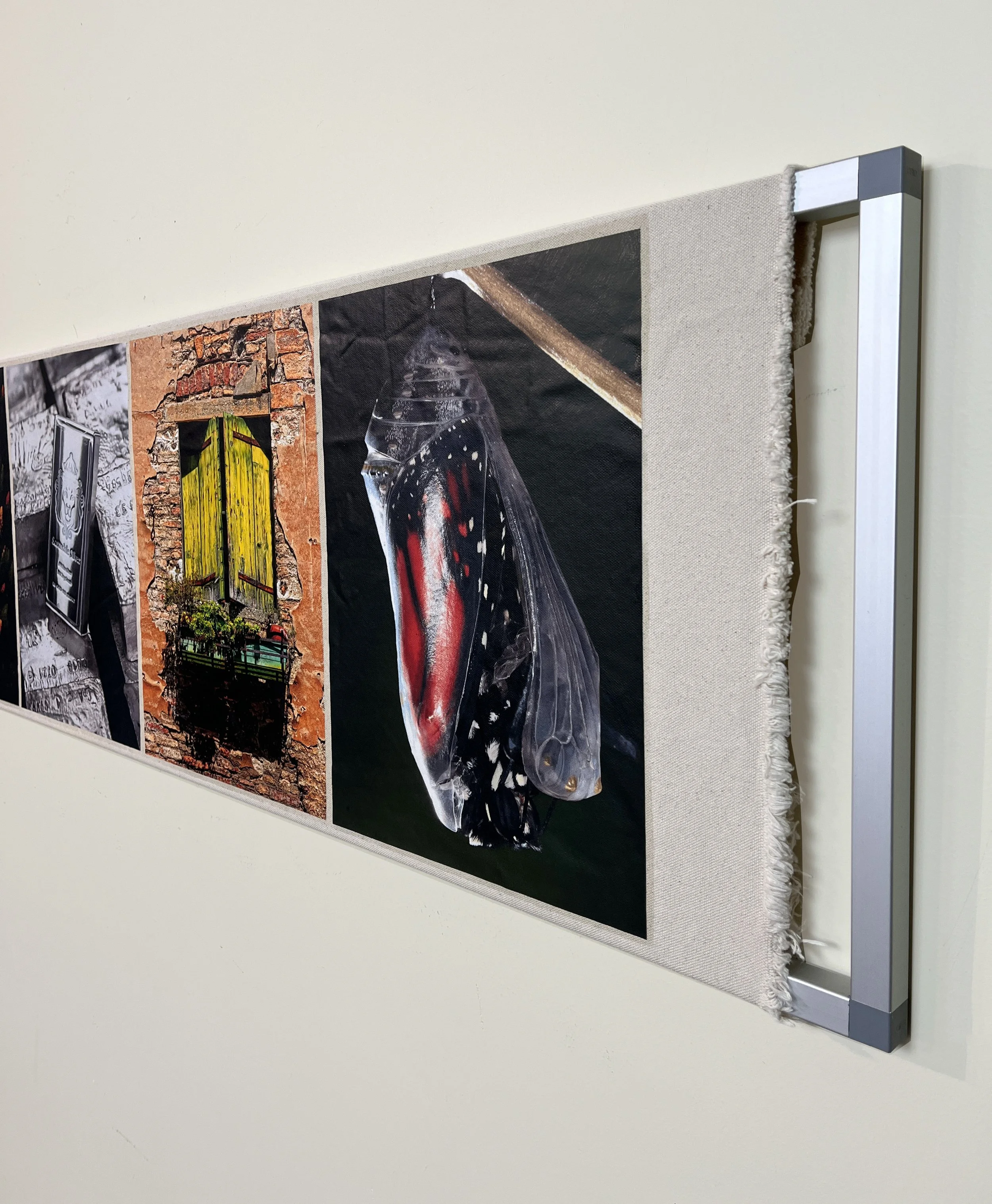 Art Burned Canvas by Artist Ed Barr — EDBARR